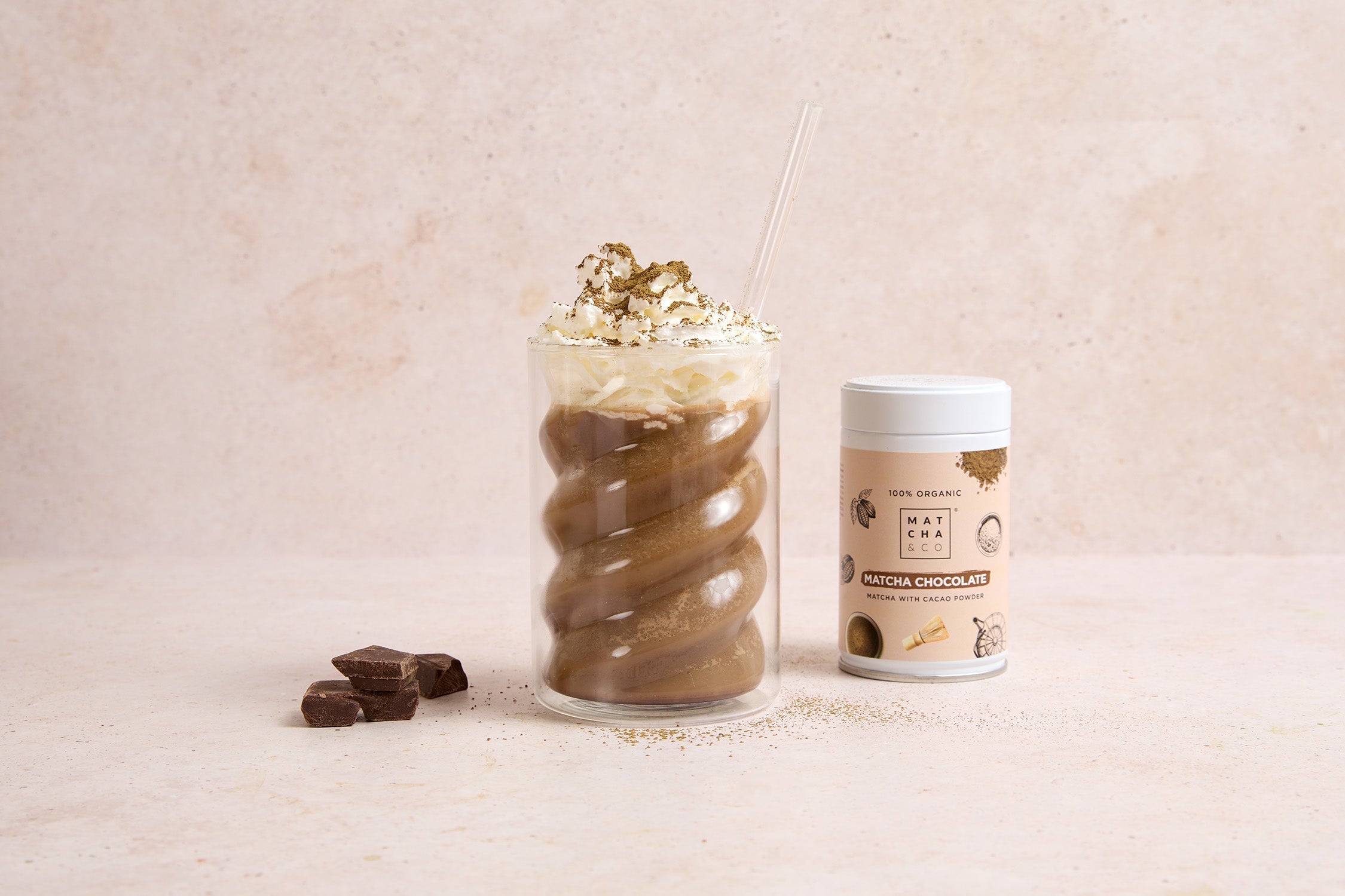 Frappé de Matcha Chocolate – Matcha & CO